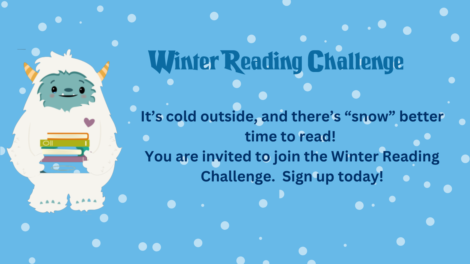 Elwood Public Library - Winter Reading Challenge