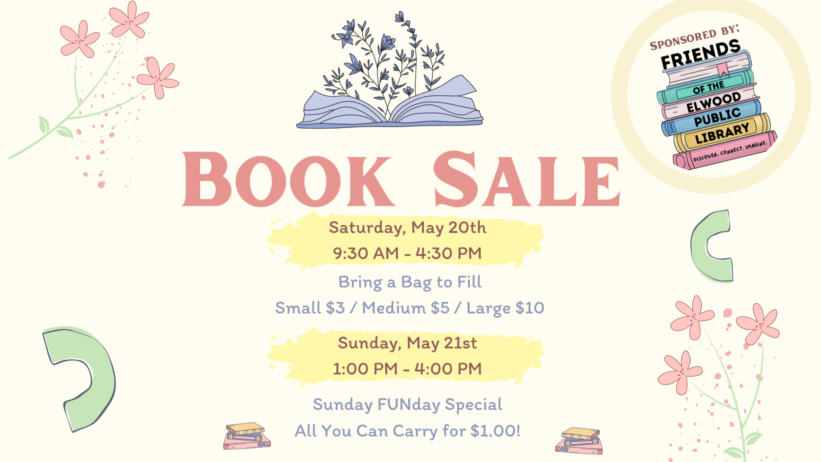 Elwood Public Library - Book Sale Carousel