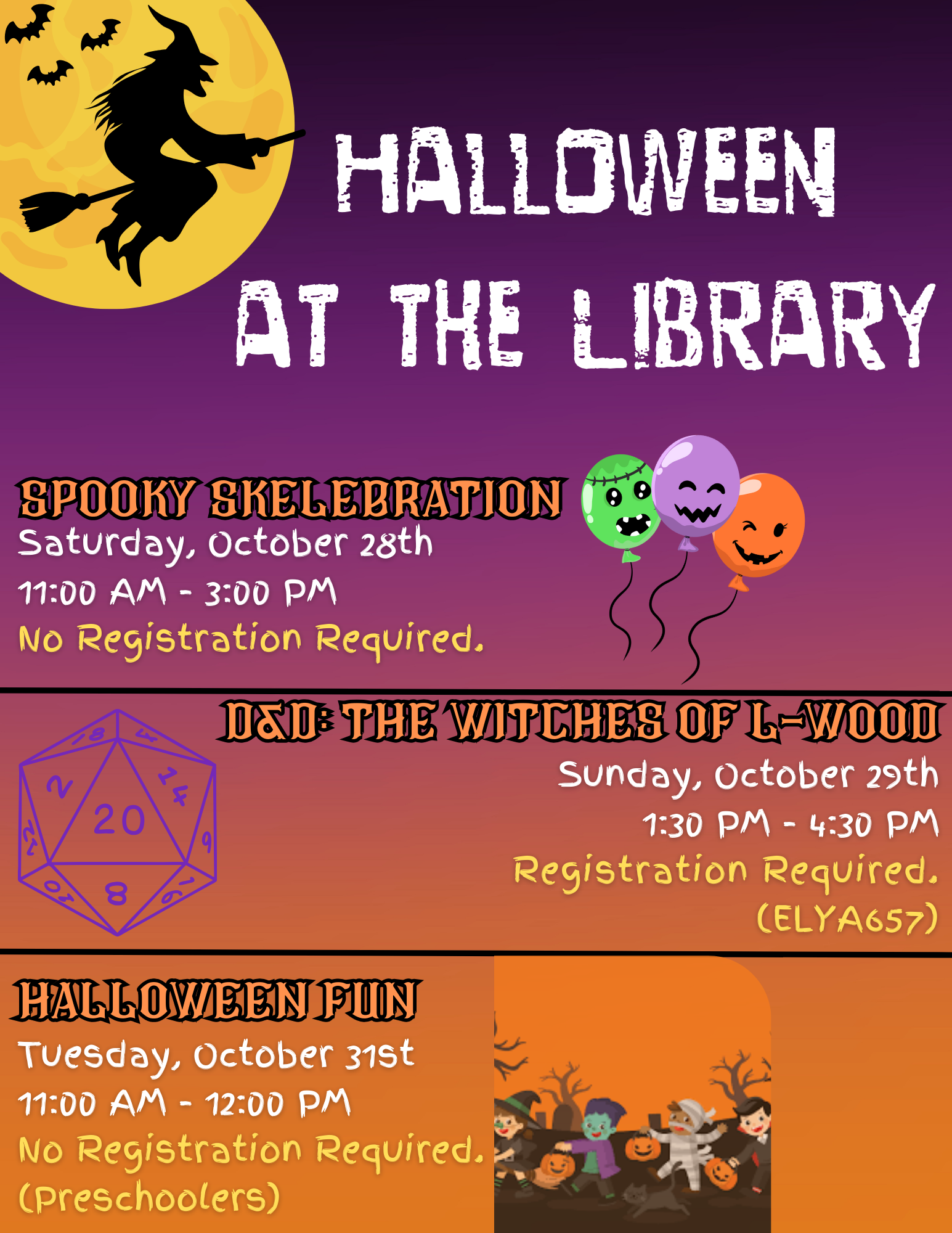 Elwood Public Library - Halloween
