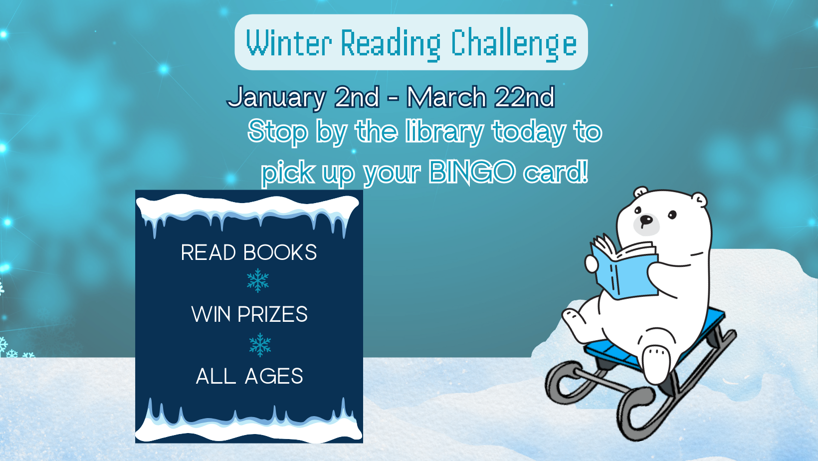 Elwood Public Library - Carousel Winter Reading Challenge