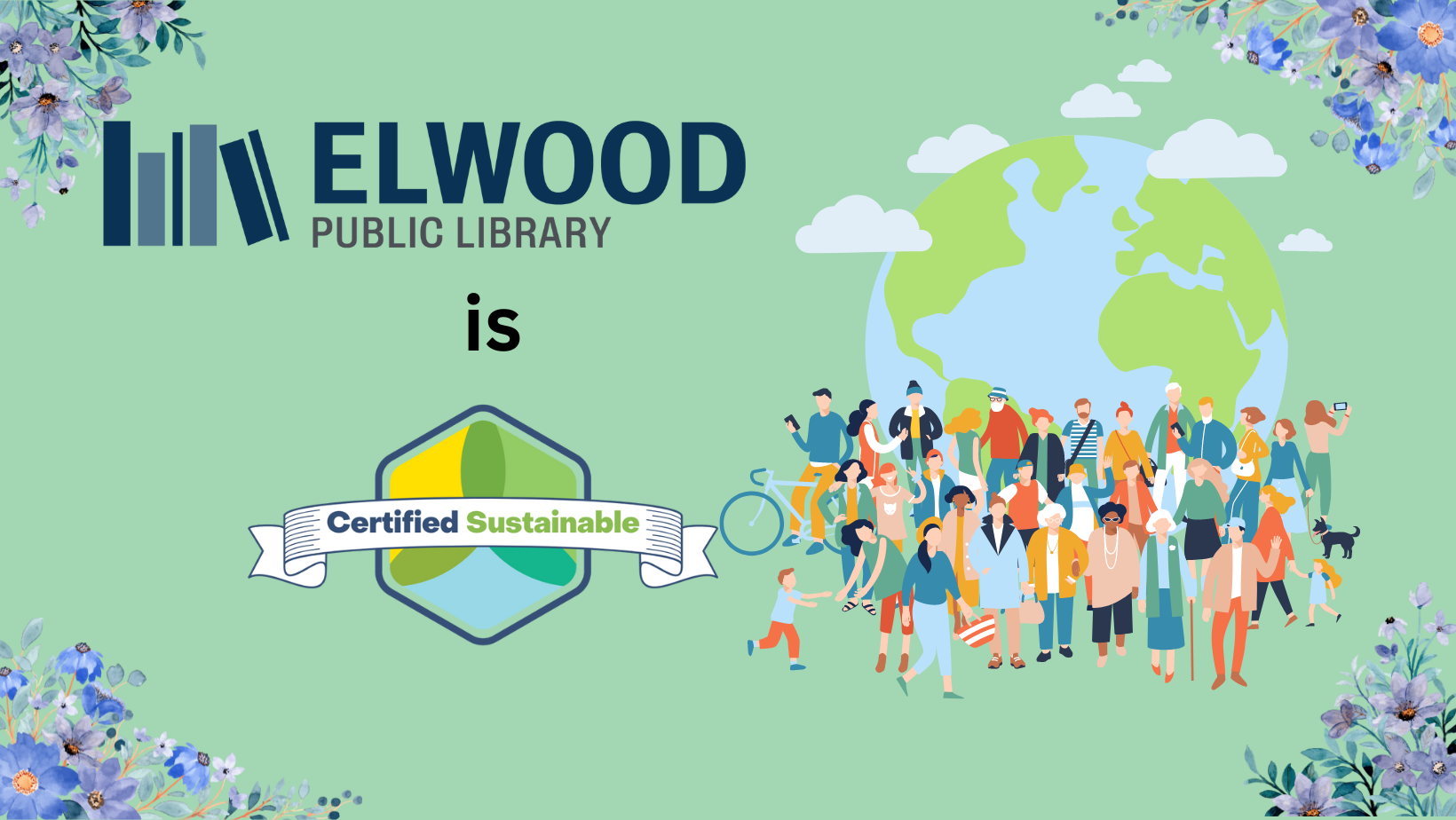 Elwood Public Library - Sustainability Certification Carousel update